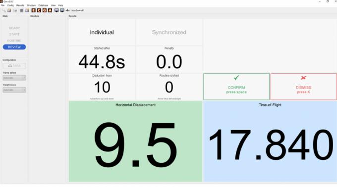 HDTS Trampoline measurement device — Eurotramp Trampoline
