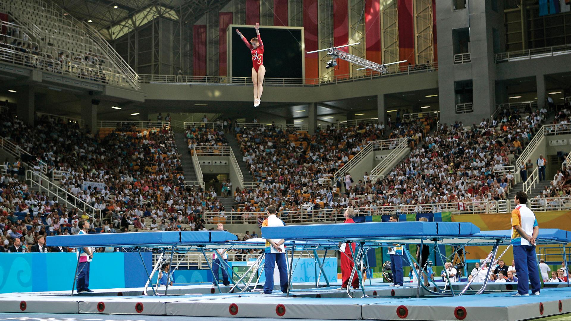 Training trampoline "Grand Master Exclusiv" — Eurotramp Trampoline