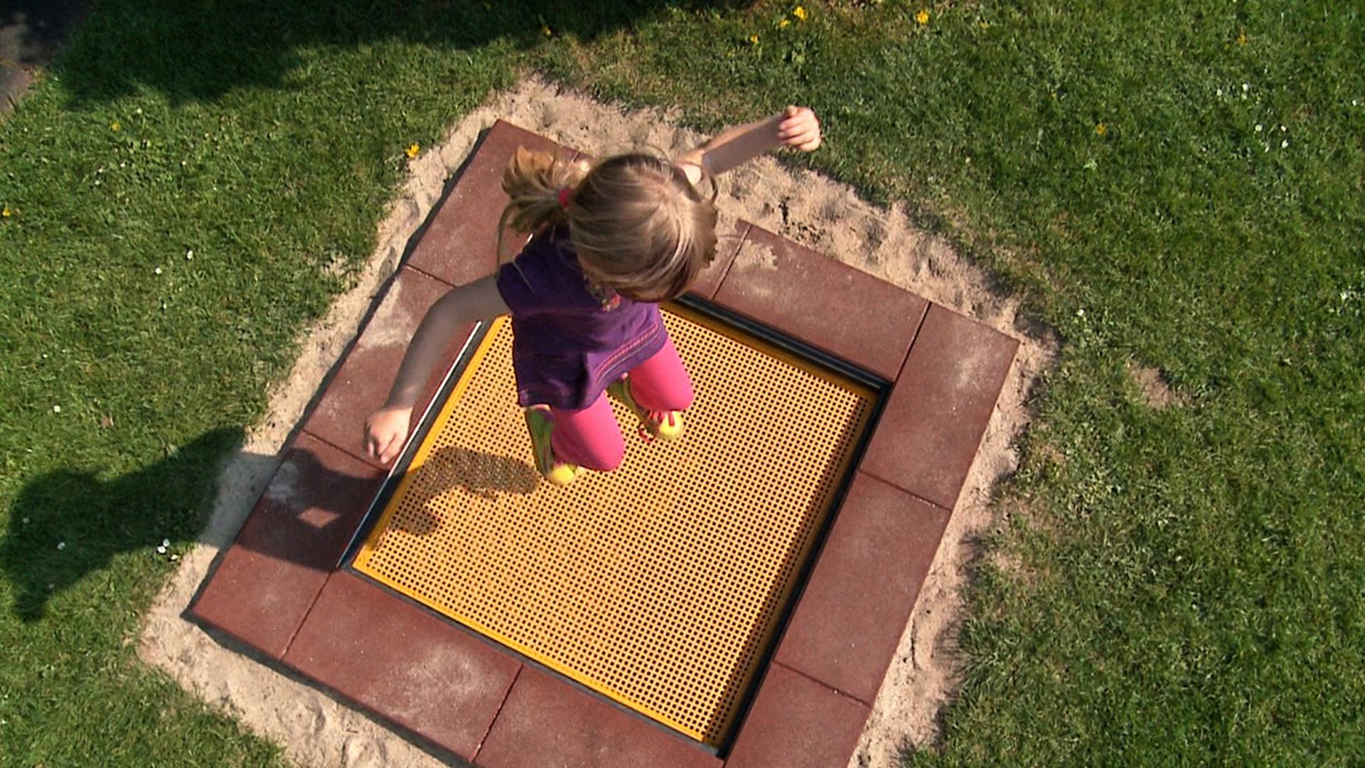 Playground trampoline Kids Tramp "Kindergarten" — Eurotramp Trampoline